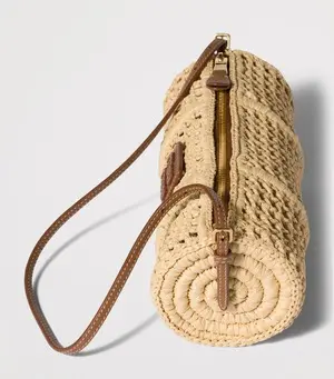 Miu Miu Crochet Mesh Pouch