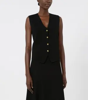 Max Mara Knitted Waistcoat