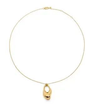 Monica Vinader Vermeil Antica Bold Chain Necklace - Gold
