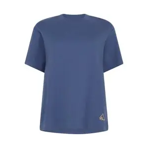 HAY LIFE Waffle Boxy Tee Navy - Blue