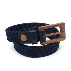 WOOD BELT Yellowstone Brave 315 - Black