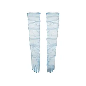 IOANA CIOLACU Baby Gloves - Blue