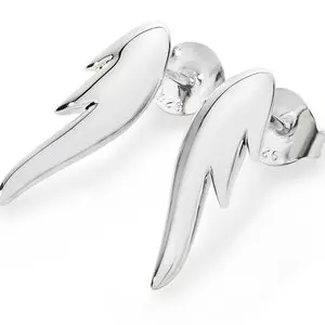 LUCY QUARTERMAINE Elet Air Studs - Silver