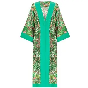 TEODORA MILANO Saint Tropez Silk Kimono