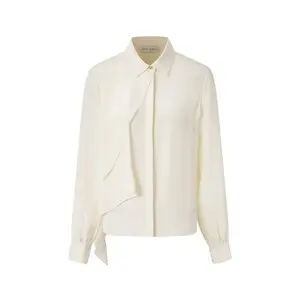 EMMA WALLACE Qua Shirt Off - White