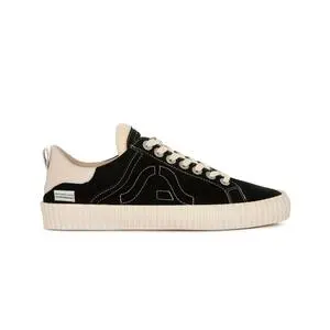 SPRINGA | UNIQUE VULCANIZED SNEAKERS ITALIAN HANDMADE Wavy Suede Sneakers - Black