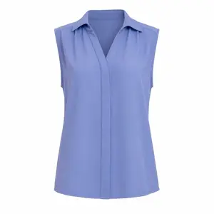 CHIARELLA Frida Blouse- Sky - Blue