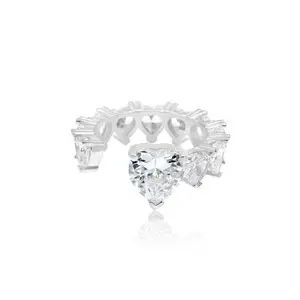 SHYMI Statet Heart Band - Silver