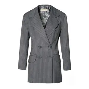 AGGI BY HALEWSKI Tiffany Downtown Blazer - Grey
