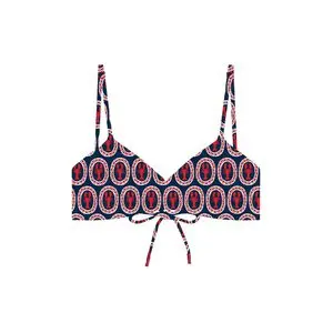 BLACKBOUGH SWIM Sophia Scrunched Top / Lobsta - Blue