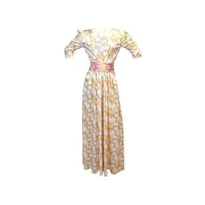 JULIA CLANCEY Car Cotton Palazzo Jumpsuit Lydy Limon - White