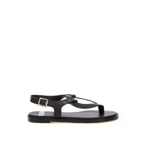 RAG & CO Torad Thong Toe Cut-out Flats In By