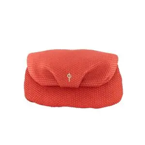 OTRERA Leda Snake / Leather Clucth Red