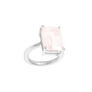 AUGUSTINE JEWELS Rose Quartz Ring - Pink