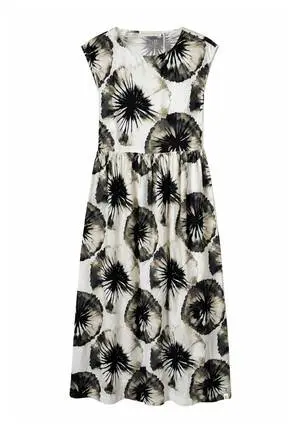 GROBUND Neutrals Mathilde Dress The One With Dandelion - Yellow