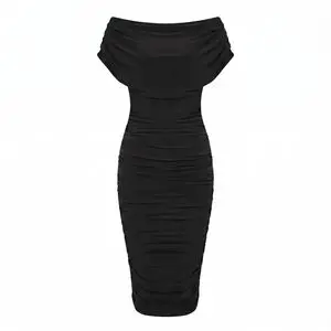 ATOM LABEL Oxygen Dress - Black
