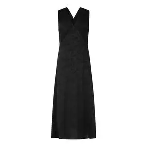 NUMBAT Ada Silk Jacquard Dress - Black