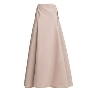 BIANCA POPP Bell Dress In Champagne Taffeta - Pink