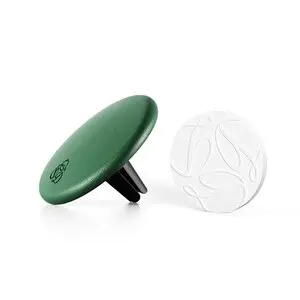 SEREE Freesia Lambskin Car Diffuser & Insert - Green