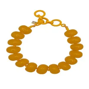 MICHAEL NASH JEWELRY Vivienne Resin Necklace - Yellow
