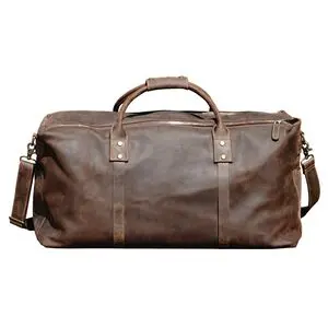 TOURI Genuine Leather Holdall