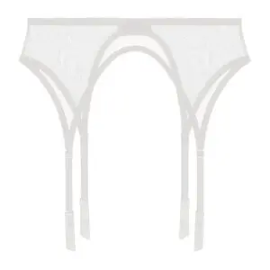 JOURNELLE Odette Classic Suspender Blanc - White