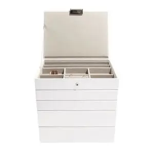 STACKERS Classic Jewelry Box Set Of Five - White