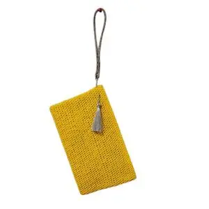 SPRINGMOONATELIER Handmade Clutch Bag – Elegant And Chic - Yellow
