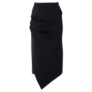METAMORPHOZA Midi Asymmetrical Skirt - Black