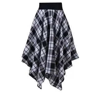 FROCK TALES Morven Hanky Skirt In And White Check