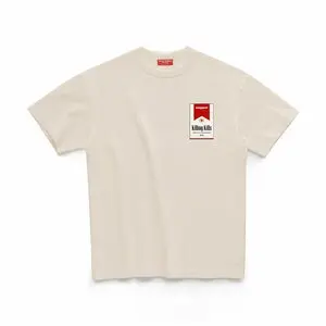 DONT EAT THE HOMIES Neutrals Killing Kills Tee - White