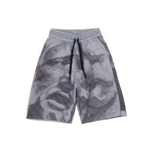 MYSIMPLICATED Black / Grey Bermuda Shorts In Grey Recycled Fabric W - Black/grey
