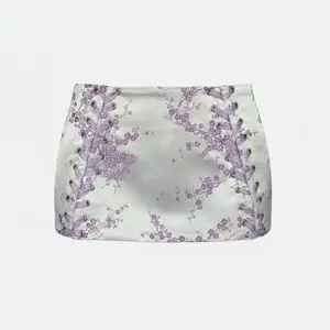 THE COOLGIRL NYC The Gabriella Skirt - Purple