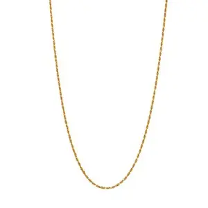 LAIT & LUNE Ari Rope Chain Necklace 18k Vermeil - Gold