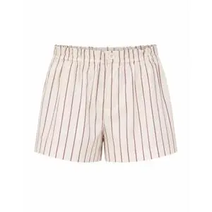 Carmen Says Azura Striped Shorts - Red