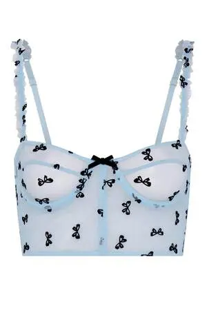 WILD LOVERS LONDON Indra Bustier - Blue
