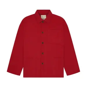 USKEES Overshirt Berry - Red