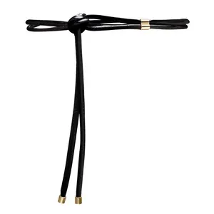 BELTBE Skinny Wrap Leather Belt - Black