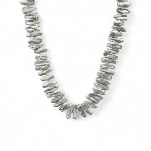 NESHI DESIGNS Mykonos Necklace - Silver