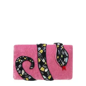 SIMITRI Rouge Kaa Clutch
