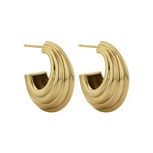 ZOË & MORGAN Solina Hoop Earrings - Gold