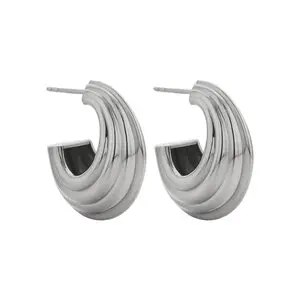 ZOË & MORGAN Solina Hoop Earrings - Silver