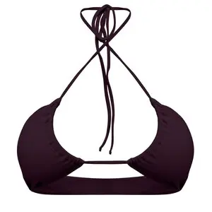 MIHARO Aaliyah Bikini Top - Brown