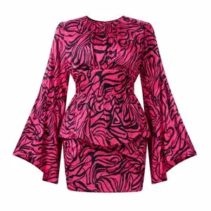 FREAK VAULT Zarae Wave Mini Dress