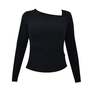 FROCK TALES Avalon Asymmetric Top - Black