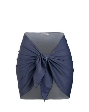 CHANGE OF SCENERY Liv Sarong In Indigo Twill - Blue