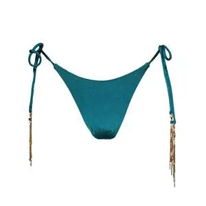 MARQUISE SWIM Bikini Bottom Ysoré Bottom String Teal - Blue