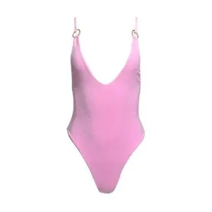 PATTI JANE SWIM Sparkle One-piece Disco Bathing Suit - Pink