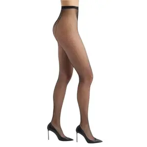 HIGH HEEL JUNGLE BY KATHRYN EISMAN Daisy Crystal Fishnet Tights