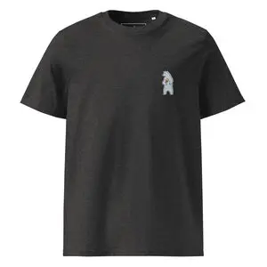 ANCHOR & CREW Organic Cotton Embroidered T-shirt - Black